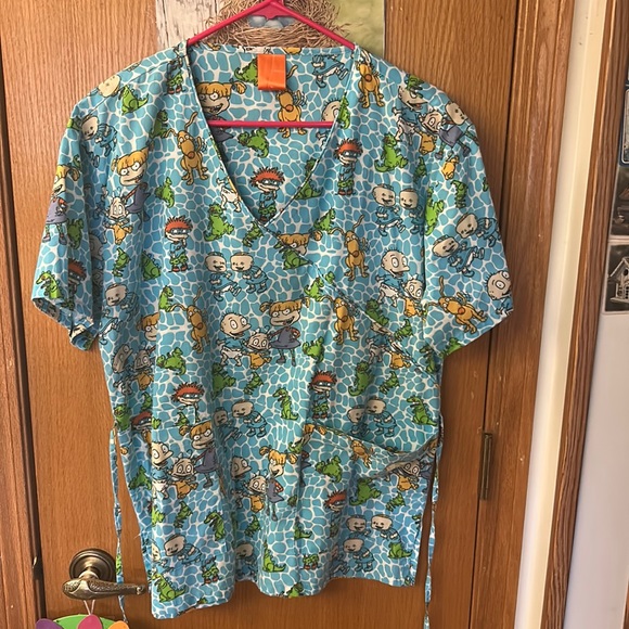 Nickelodeon | Tops | Vintage Nickelodeon Rugrats Scrub Top | Poshmark